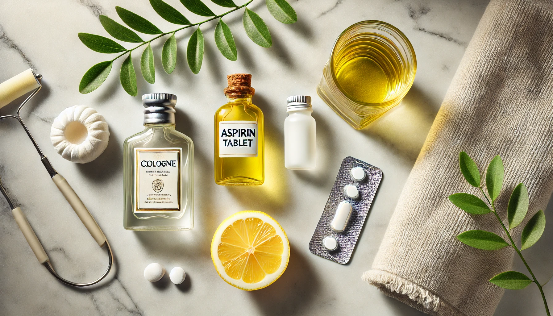 Kolonya Aspirin Limon Zeytinyağı: Evde Pratik Çözümler - Kolonyacım.com